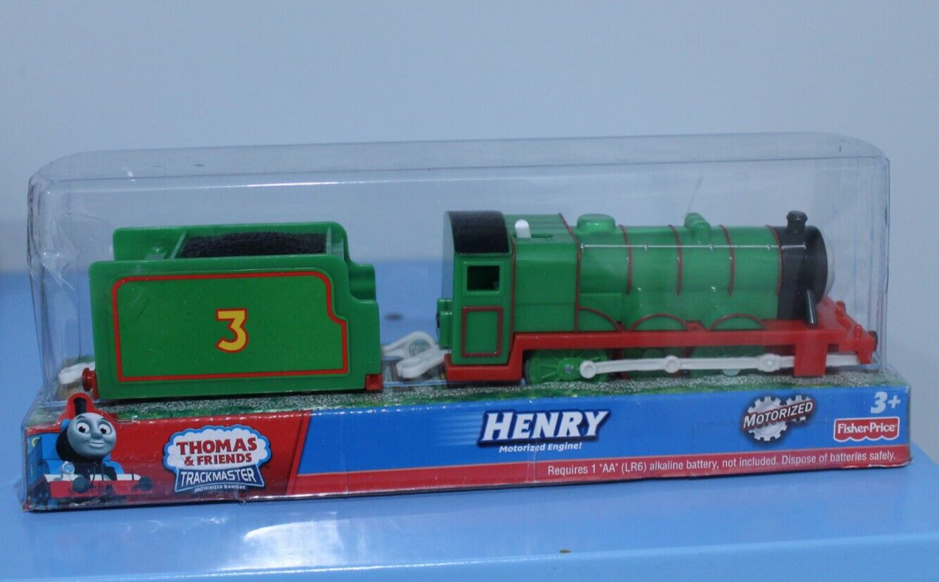 Thomas & Friends Trackmaster HENRY Motorized Train Engine 2011 Mattel ...