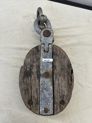 Pulleys - Single Pulley Block And Tackle