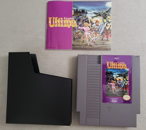 Ultima Exodus Nintendo NES Game | eBay