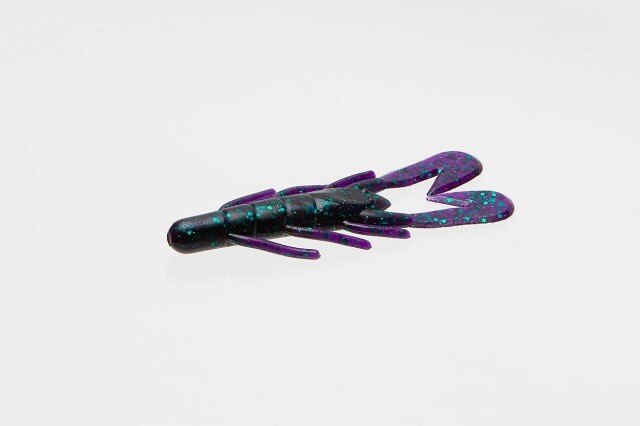 Zoom 080-005 Junebug Ultra-Vibe Speed Crawfish 3.5" Plastic Lure 12pk ...