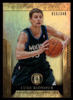 2012-13 Panini Gold Standard Luke Ridnour 015/349 Minnesota ...