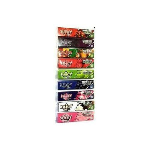 5 x JUICY JAYS KING SIZE SLIM RANDOM FLAVOURS CIGARETTE ROLLING RIZLA ...