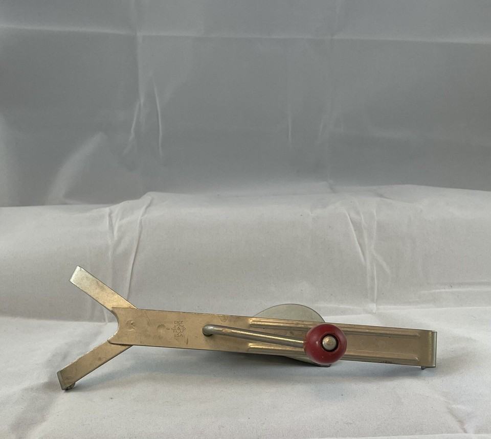 Vtg Ekco Pot/ Bowl Handheld Mixer w/ Red Wood Handle | eBay