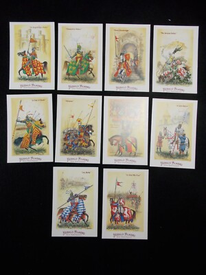 Herald Alarms Trade Cards Feudal Lords 1986 Complete Set 10 | eBay