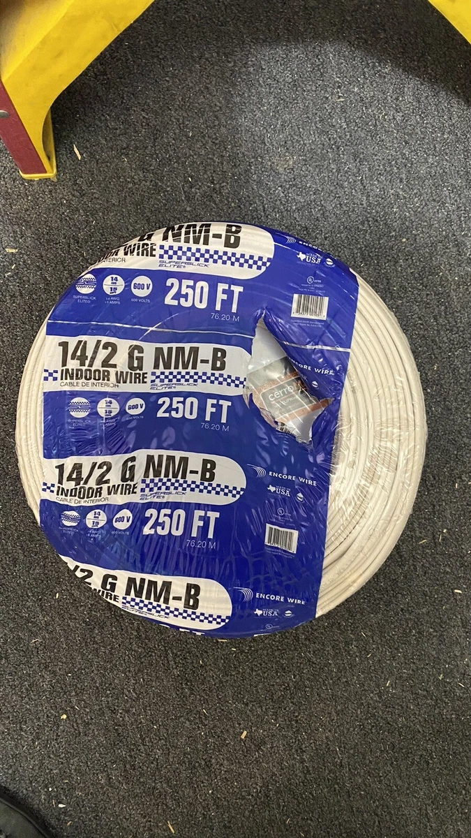 Romex 250' Roll 14-2 AWG Guage NM-B Indoor Nepal Ubuy, 42% OFF