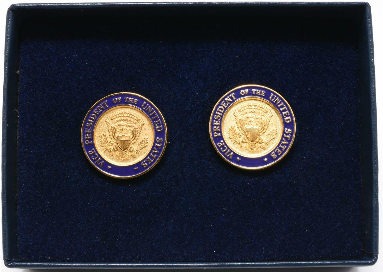 Bill Clinton Vice President Al Gore White House Cufflinks in ...
