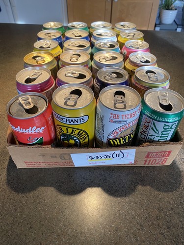 OLD SODA 🥤 CAN LOT OF See Pictures DENTS,HOLES, RUST ECT….. Lot #22325 ...