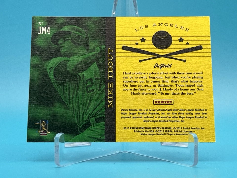 2013 Panini Hometown Heroes Defining Moments Mike Trout #DM4 | eBay