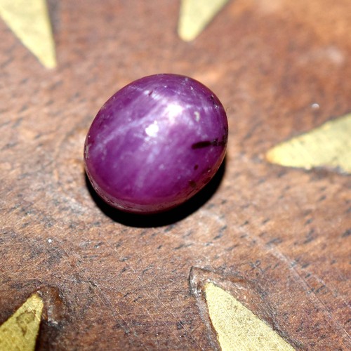 3.85 Ct Natural RED Genuine Star Ruby Oval Shape CERTIFIED Loose ...