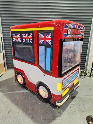 HAPPY BUS CHILDRENS KIDDIE RIDE - COIN OPERATED & STUNNING RIDE | eBay UK
