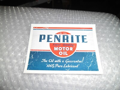 PENRITE OIL STICKER ,100MMX75MM GENUINE | eBay Australia