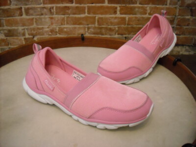 Tony Little Cheeks Pink Lightweight Walker Walk Slip on Shoe 6 NEW | eBay