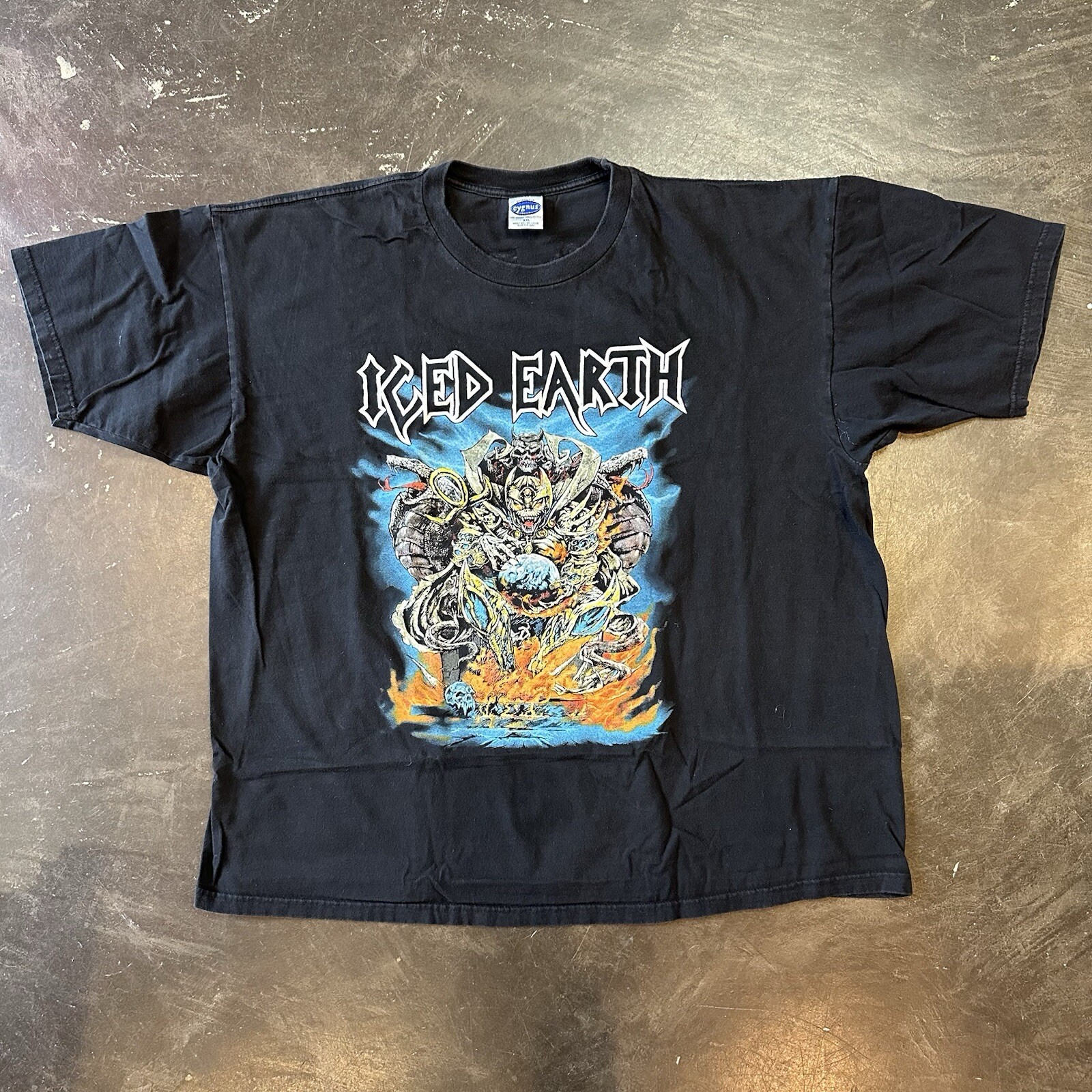 2004 Iced Earth “the Glorious World Tour” Band T-Shirt - Gem