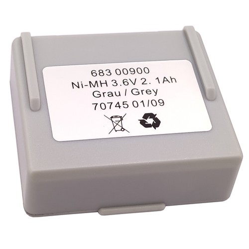 10Pcs 68300900 Ni-MH 3.6V-2.1Ah Grau/Grey Battery For HETRONIC Remote ...