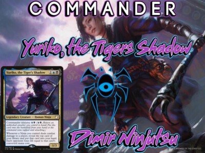 Yuriko, the Tigers Shadow MTG EDH Commander Deck! Ninjutsu Ninja | eBay