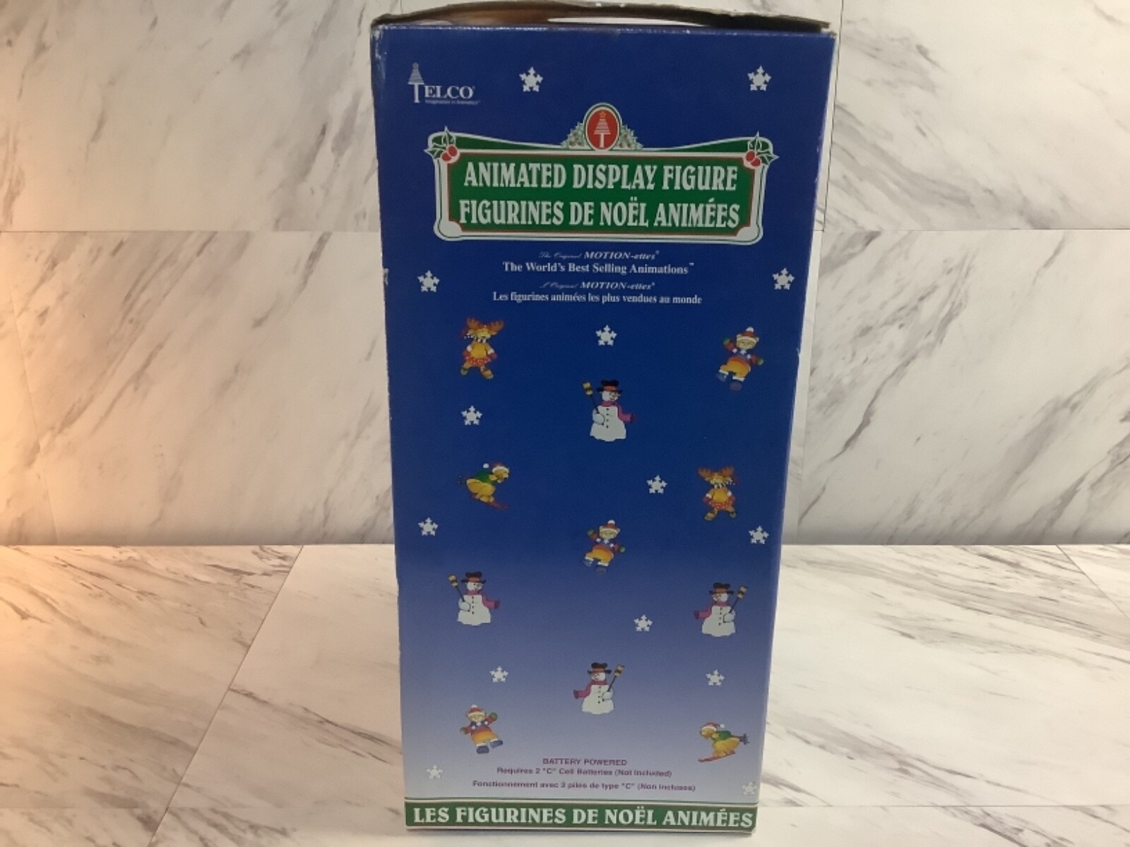Telco MOTIONETTE 16" SNOW GIRL Animated Figure, Snowman Woman 1996 ...