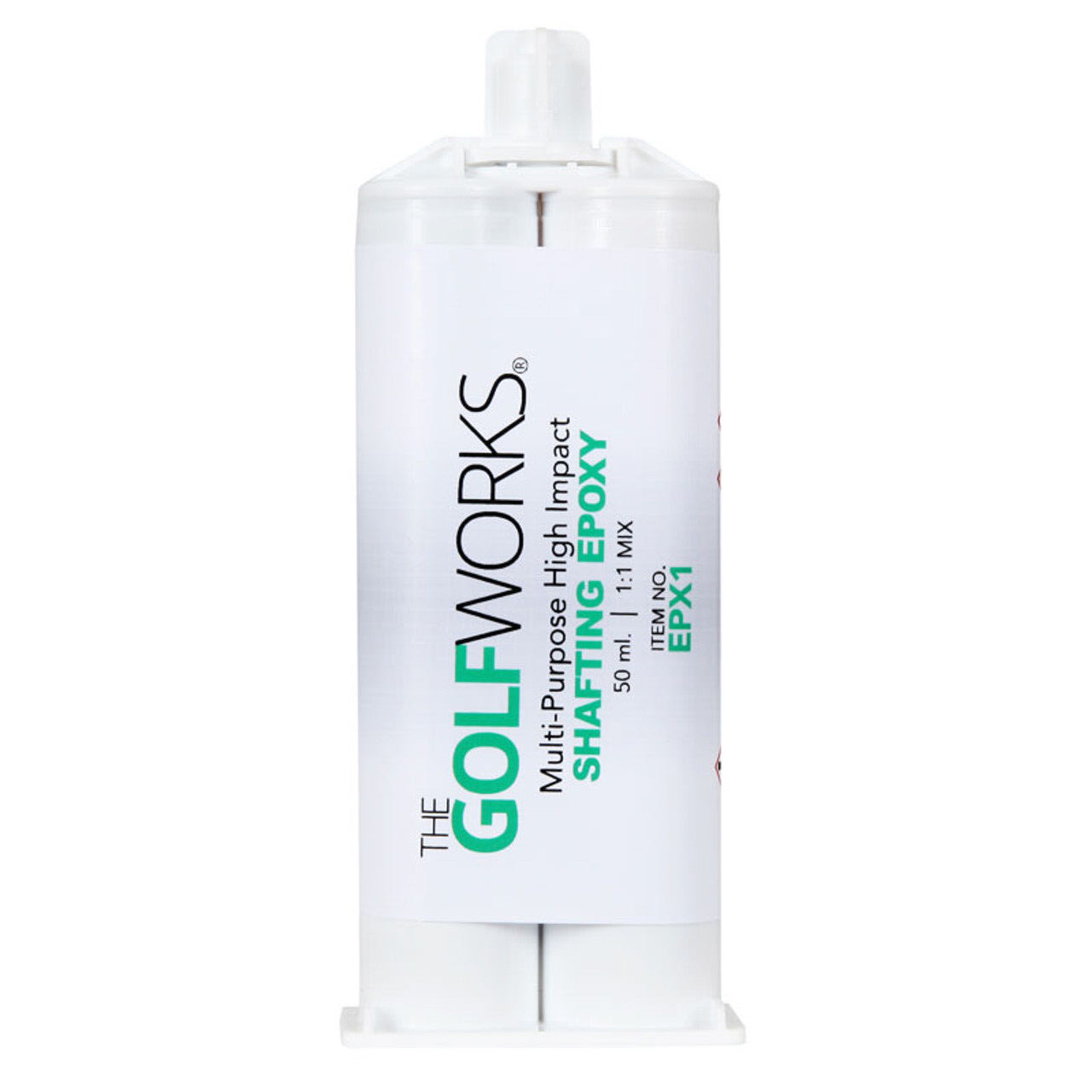 GolfWorks EZ Pour High Strength Golf Epoxy 50ml Cartridge Multi-Purpose ...