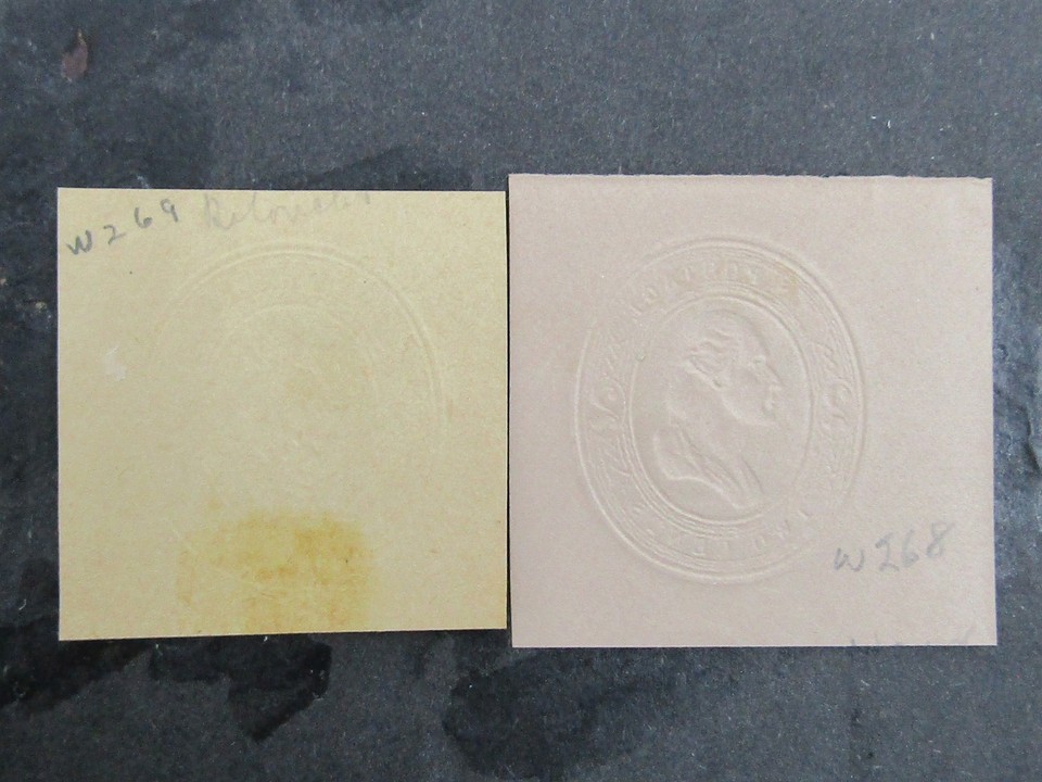 nystamps US Cut Square Stamp # U268 W269 Mint H J23x3360 | eBay