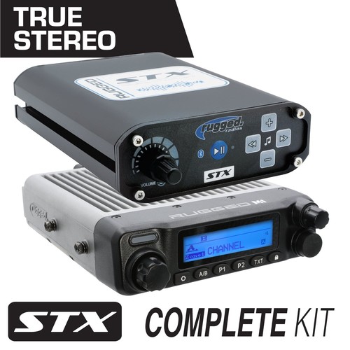 Rugged Radios for STX STEREO Complete Master Comm Kit w/ Intercom - 2 ...