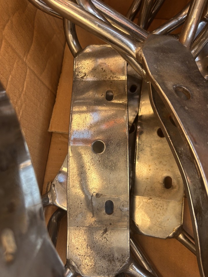 HARLEY DAVIDSON FLH PASSENGER GRAB RAILS CHROME PASSENGER GRAB RAILS ...