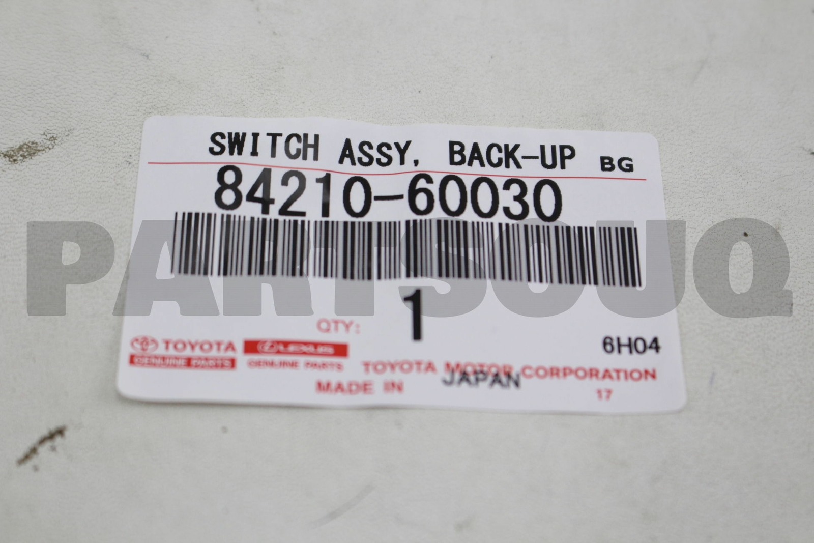 8421060030 Genuine Toyota SWITCH ASSY, BACK-UP LAMP 84210-60030 | eBay