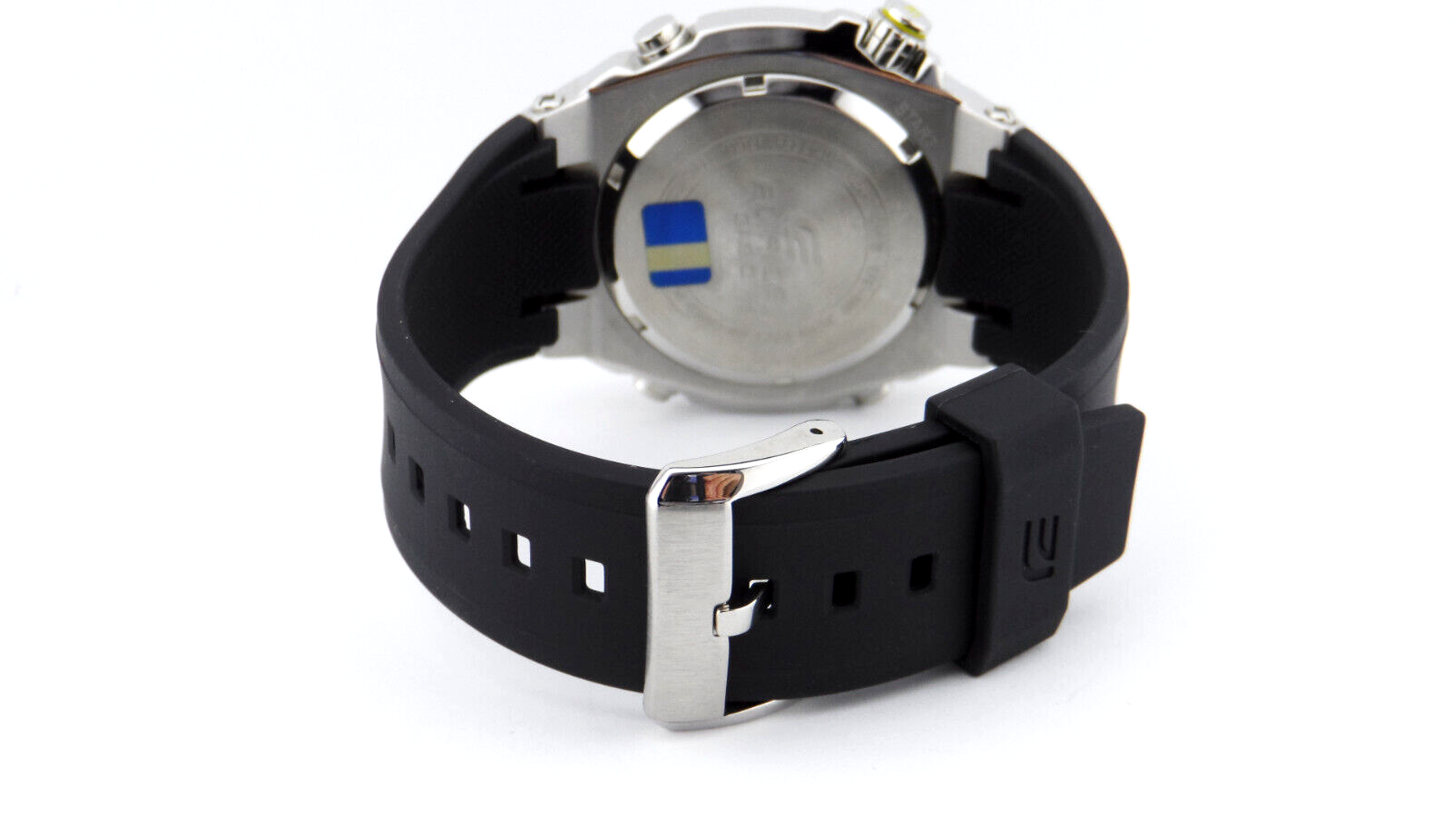 Casio EFE-500 Men's Edifice Chronograph Blue/Black Dial Date Tachymeter ...