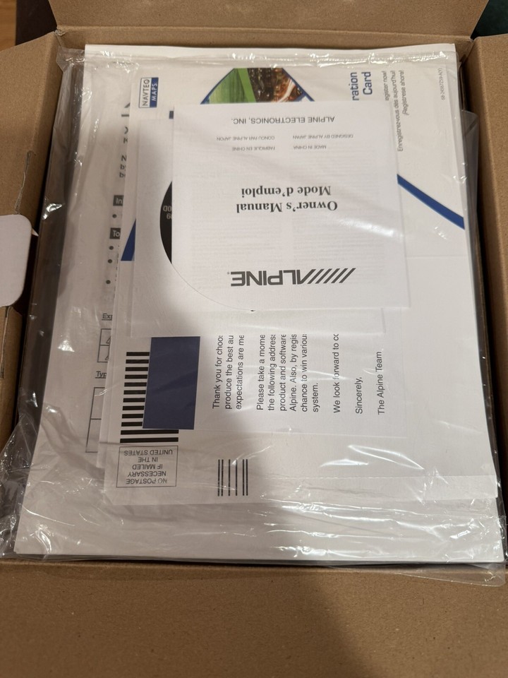 ALPINE X009-U 9" AUDIO / VIDEO NAVIGATION SYSTEM Universal INSTALL ...