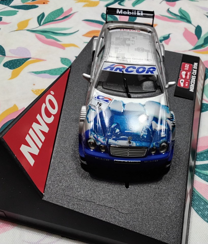 NINCO 1/32 Scale Mercedes CLK DTM Slot Car, New in Original Case, Check ...