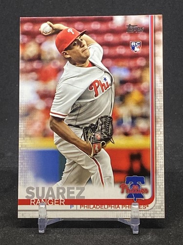 RANGER SUAREZ 2019 Topps Series 1 Rookie RC #303 Philadelphia Phillies ...