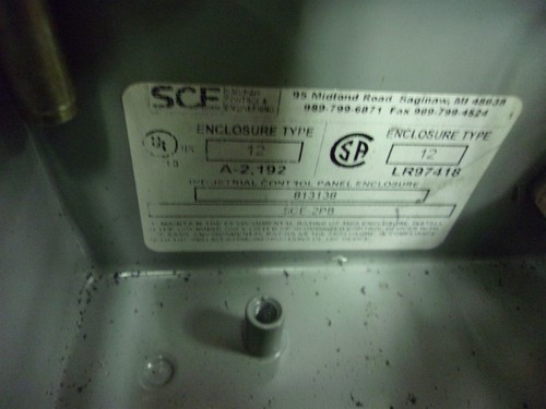 SCE Enclosure Type 12 LR97418 A-2 192 SCE-2PB With Start Stop *FREE ...