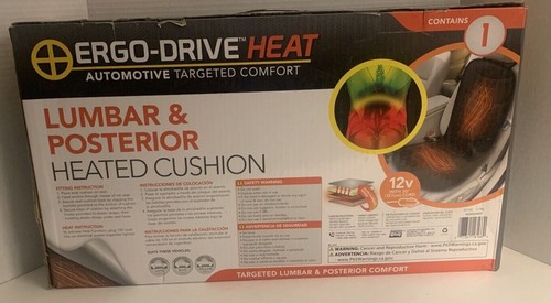 Ergo-Drive Heat Automotive Targeted Comfort Lumbar& Posterior for your ...