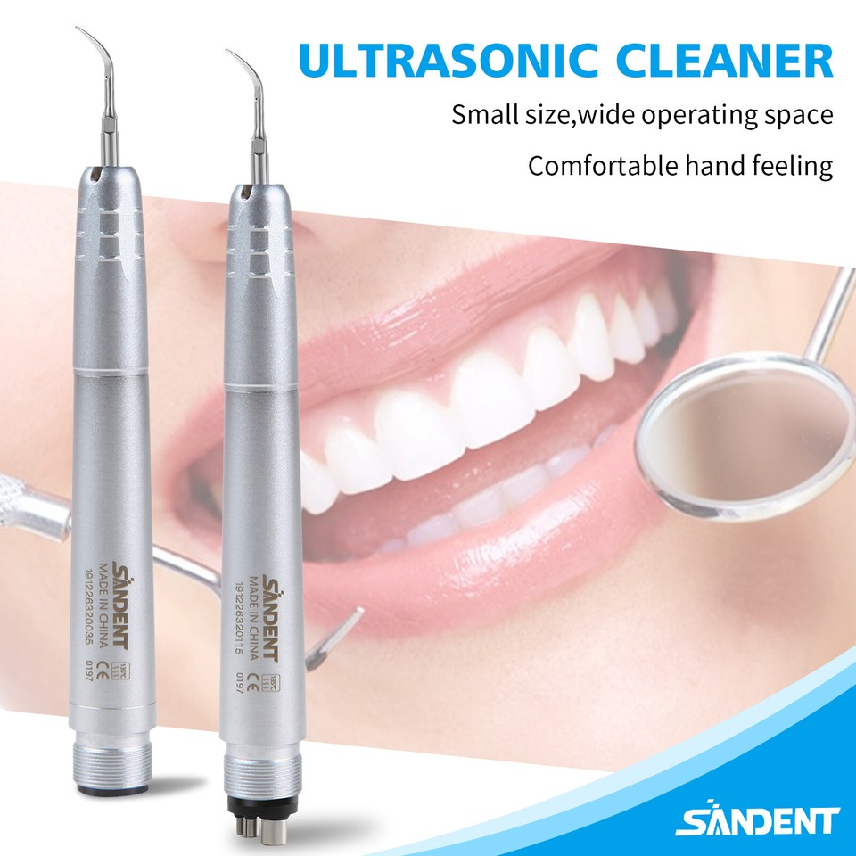 Dental Ultrasonic Air Perio Scaler Handpiece Hygienist 4-Holes with 3 ...