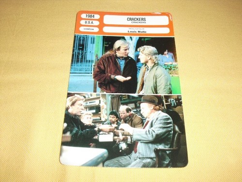 LES FICHES DE MONSIEUR CINÉMA "Crackers" Donald Sutherland Sean Penn | eBay
