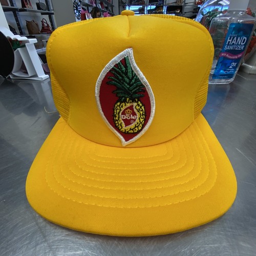 *RARE* Vintage Dole Pineapple Patch Mesh Snapback Ye… - Gem