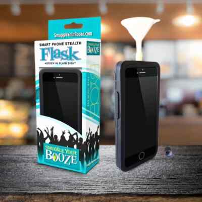 Smuggle Your Booze SYB-Phone Smart Phone Flask with Funnel | eBay