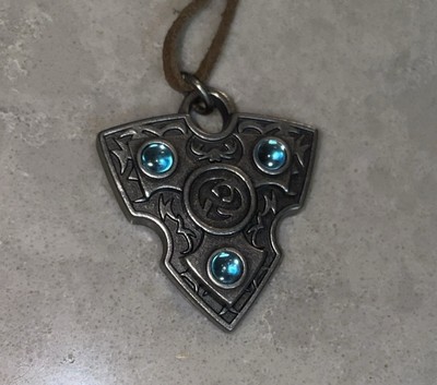 MagiQuest RARE Andover Amulet Rune Charm HTF 2008 New Kingdoms Goblin ...