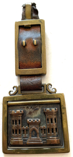 Antique US Army Corps of Engineers Brass Watch Fob | eBay
