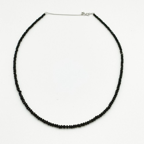 NO TARIFF Jewelry Necklace Black diamond 30ct White Gold 2283333 | eBay