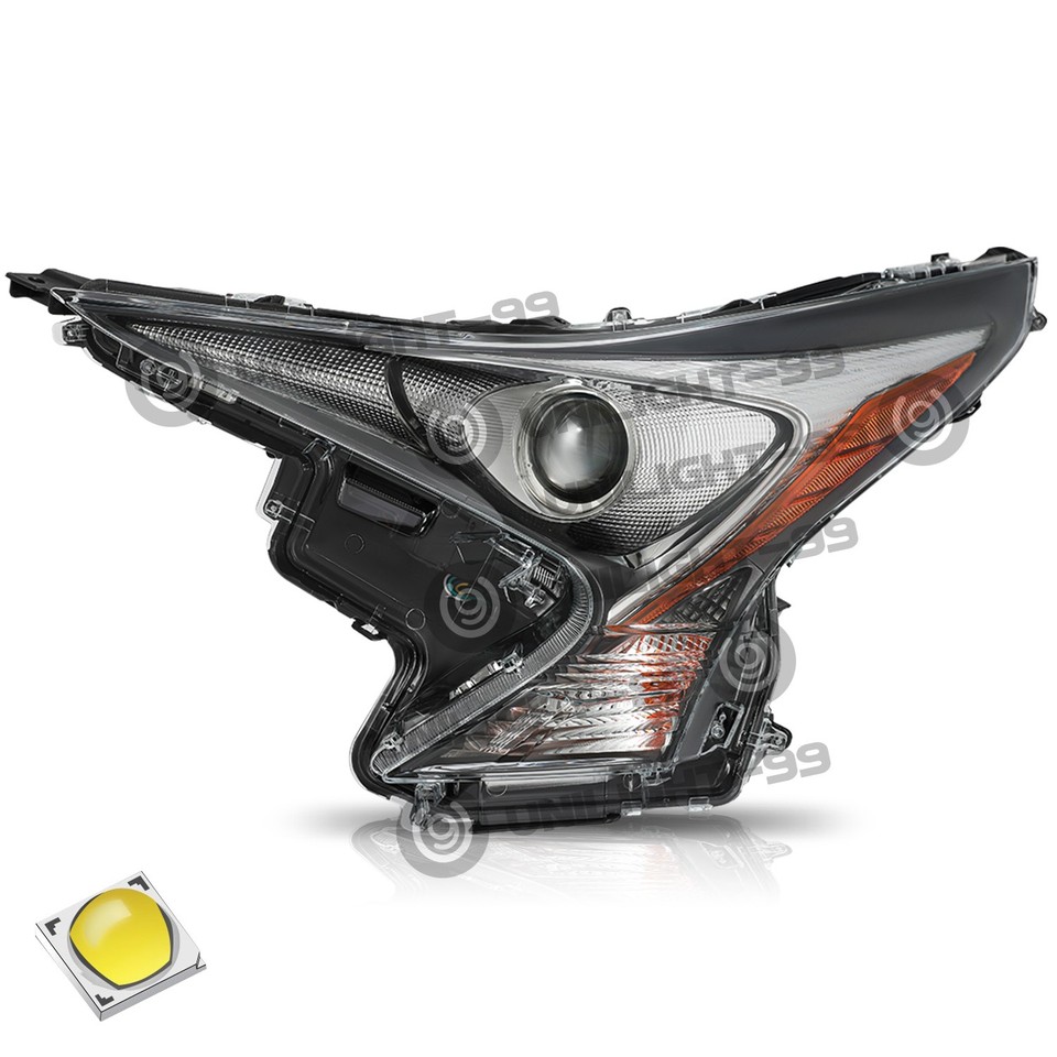 For 2016-2018 Toyota Prius W/LED DRL Headlight Headlamp Left LH Driver ...