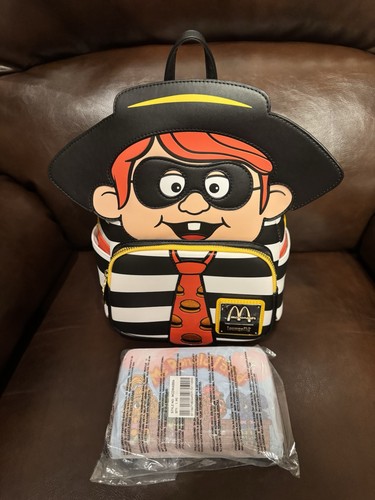 🍔Loungefly Exclusive McDonald's Hamburglar Cosplay Backpack With Wallet ...