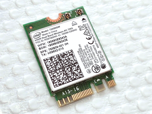 Intel Dual Band Wireless-AC 7265NGW WiFi + Bluetooth Card for Acer P648 ...