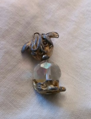 Vintage Smart Creations Dog Bead Pendant Or Charm. | eBay