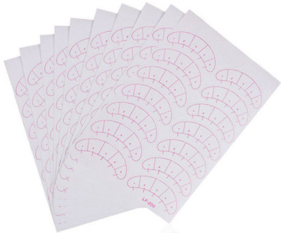 Eyelash Extension Pad Mapping Under Eye Training Guides Stickers ...
