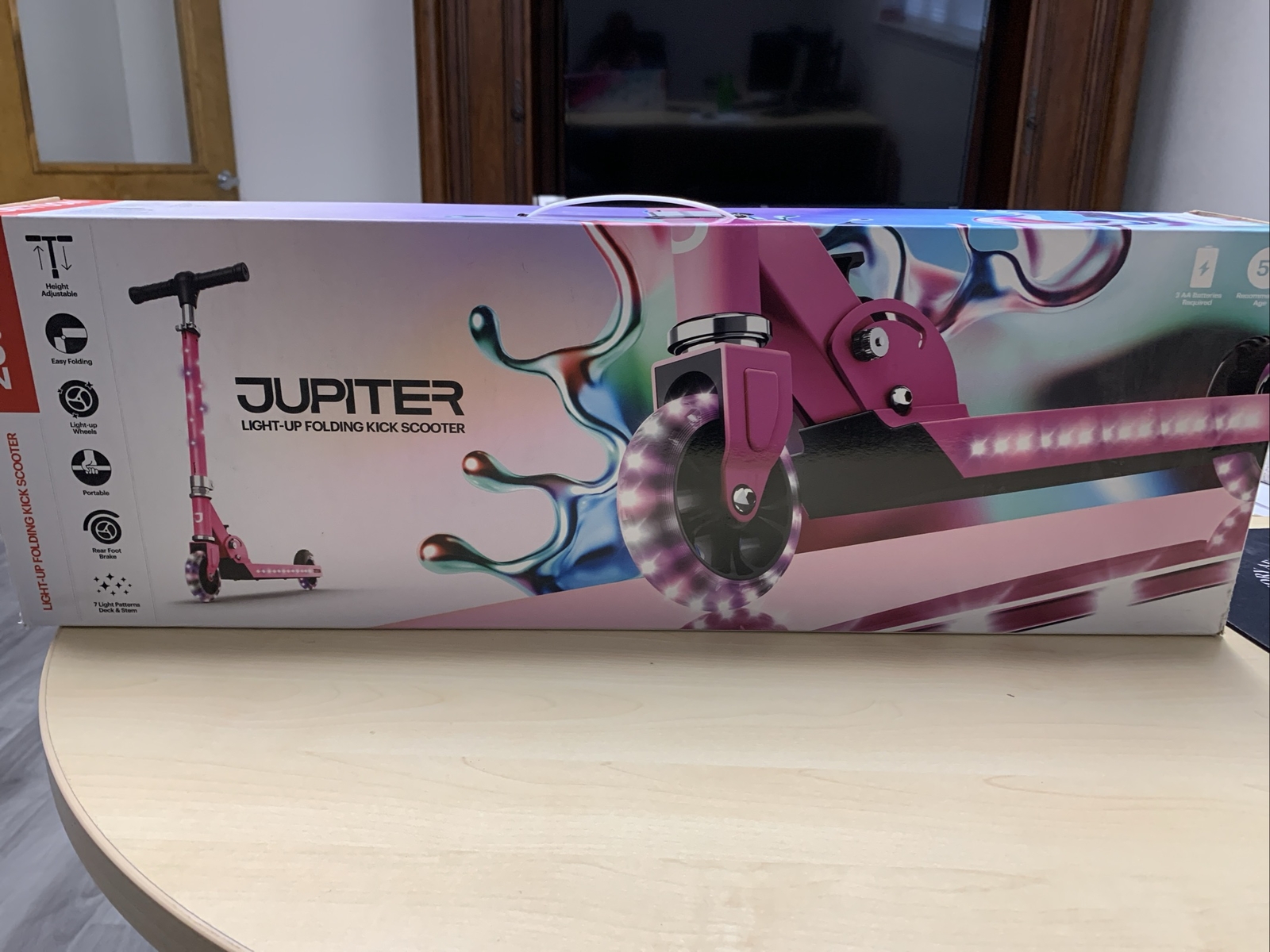 Jetson Jupiter LED Light-up Kick Scooter for Kids with Adjustable ...