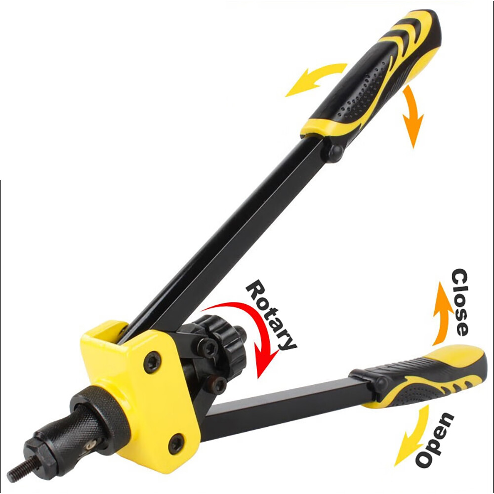 Rivet Gun Kit Rivnut Thread Setting Tool Nut Setter NutSert Metric SAE ...