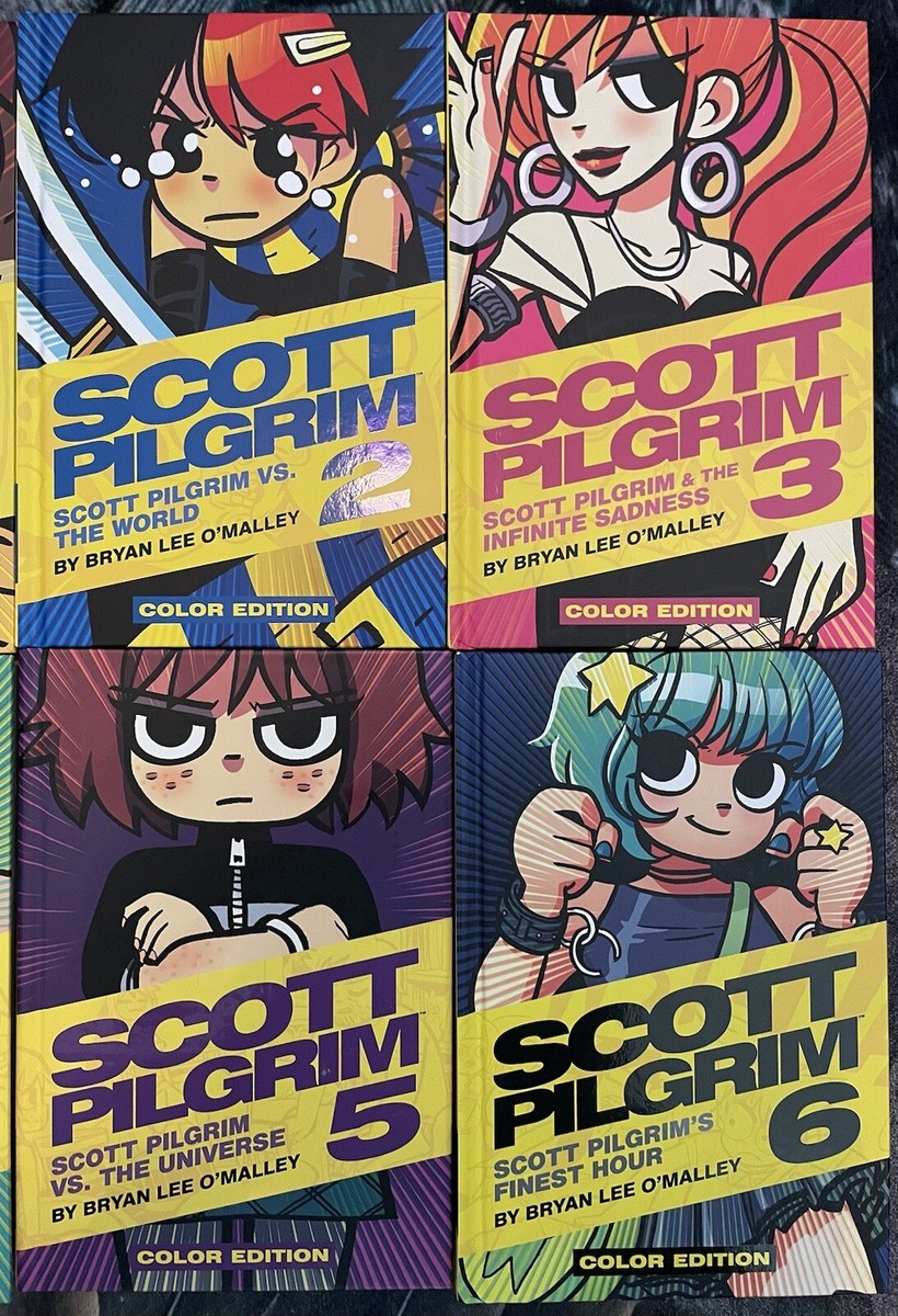 Scott Pilgrim Vs The World Comic Color