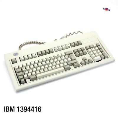 IBM 1394416 VINTAGE TASTATUR COMPUTER KEYBOARD QWERTZ DEUTSCHE RETRO ...