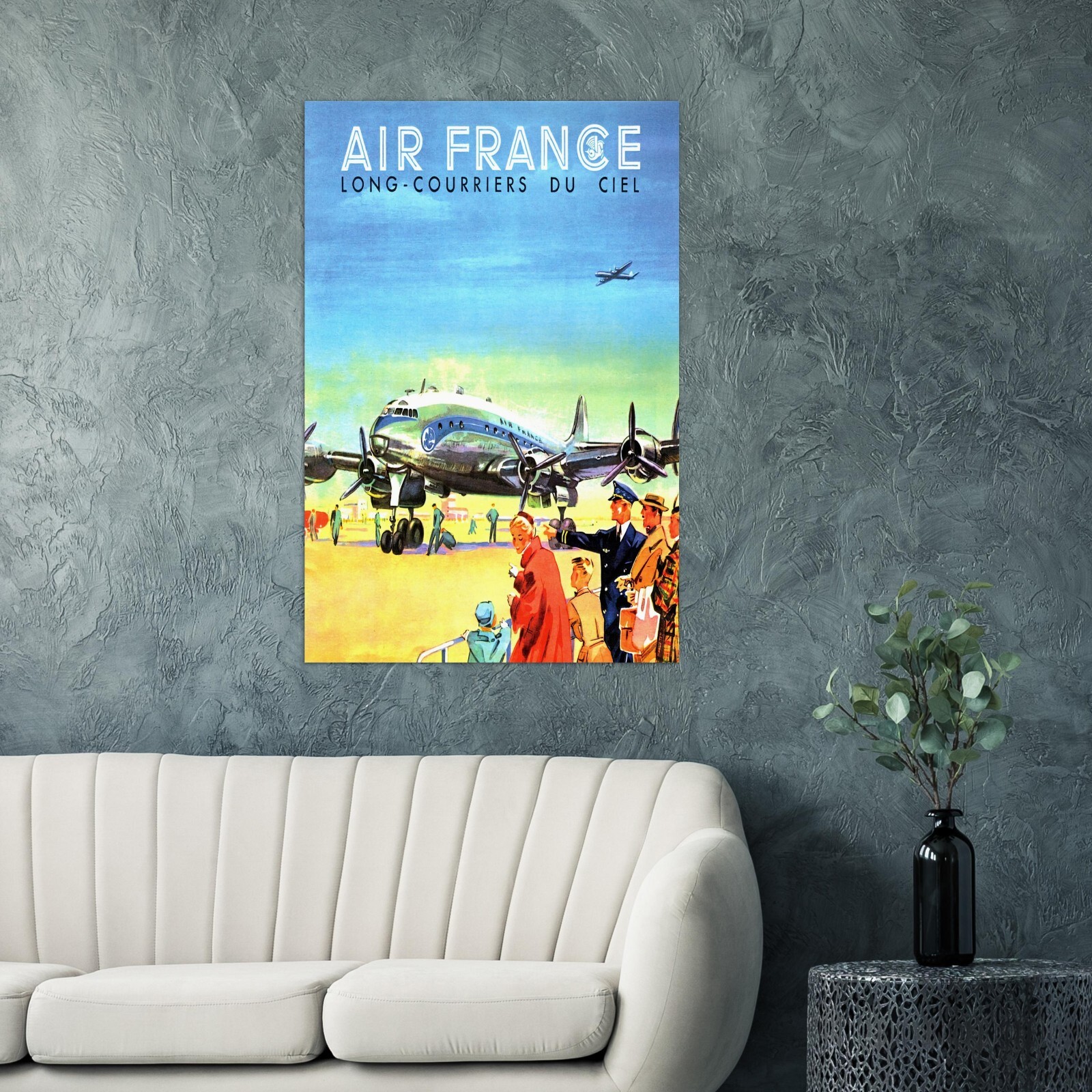 Air France - Airline Vintage Travel Poster, Retro Posters #2 | eBay