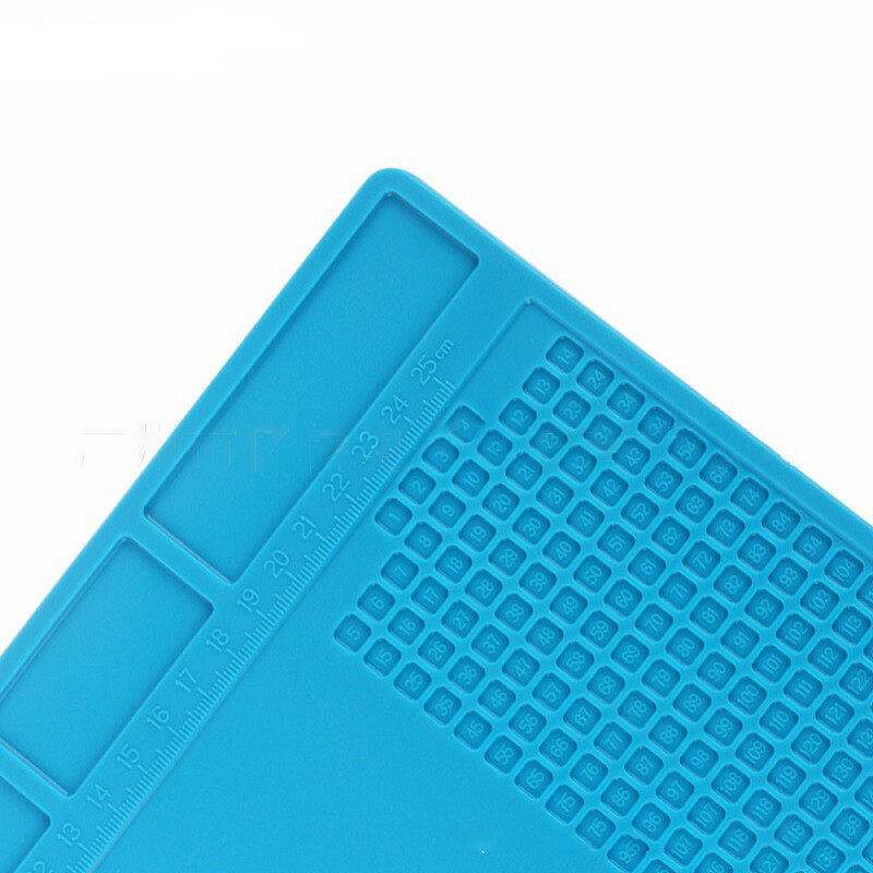 Silicone Heat Resistant Anti-Static Work Mat for Electronic Phone ...