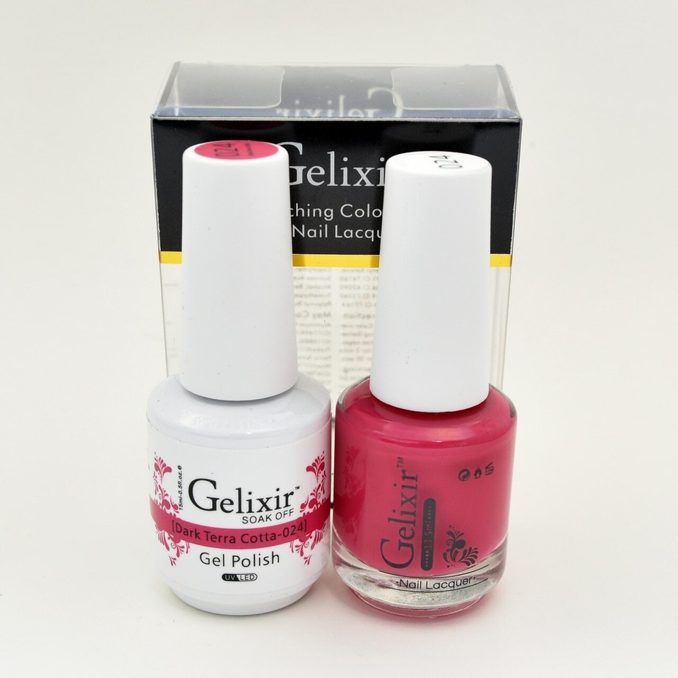 Gelixir Soak Off Gel Polish Matching Duo LED/UV 0.5 oz - Pick Any | eBay
